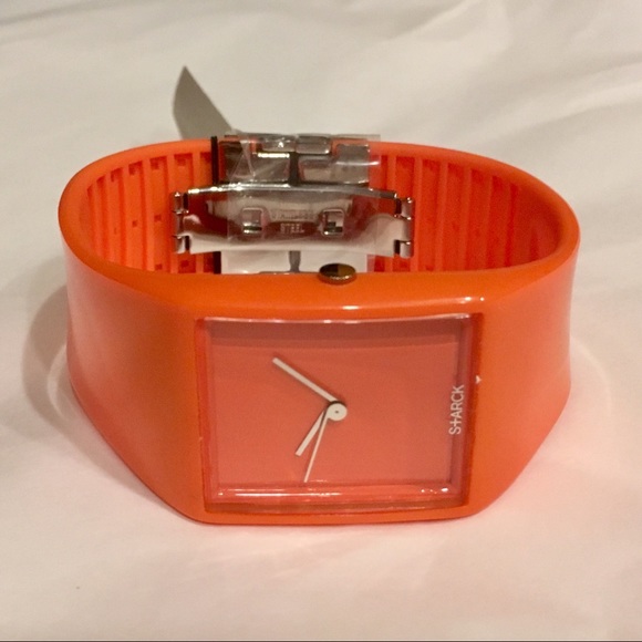Fossil | Accessories | Fossil Starck Economique Orange Watch Nwt | Poshmark